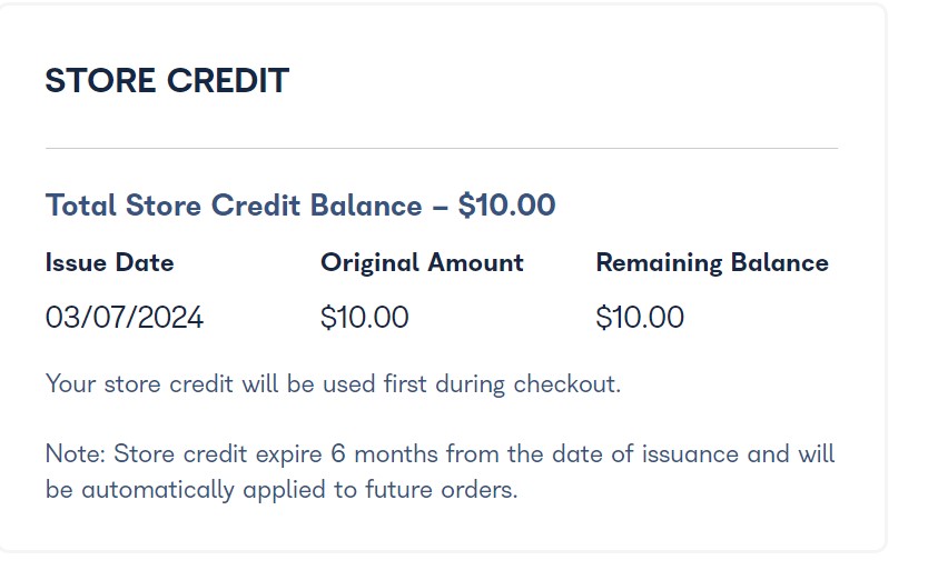 Where can I find my store credit and how do I use it? – HSA Store Help ...